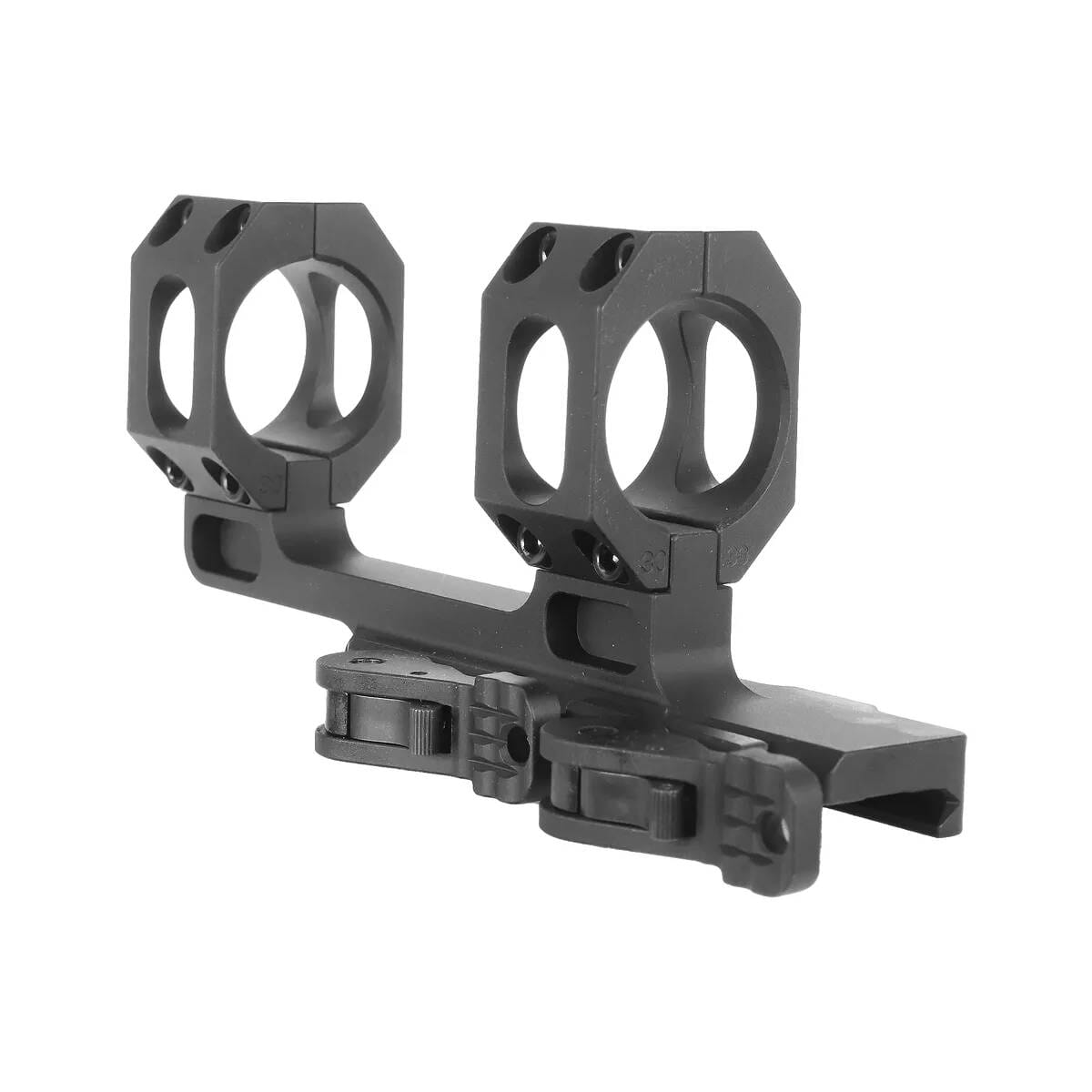Shop ADM AD-RECON-M 30mm 1.63" NV Height Scope Mount w/2" Offset & Dual ...