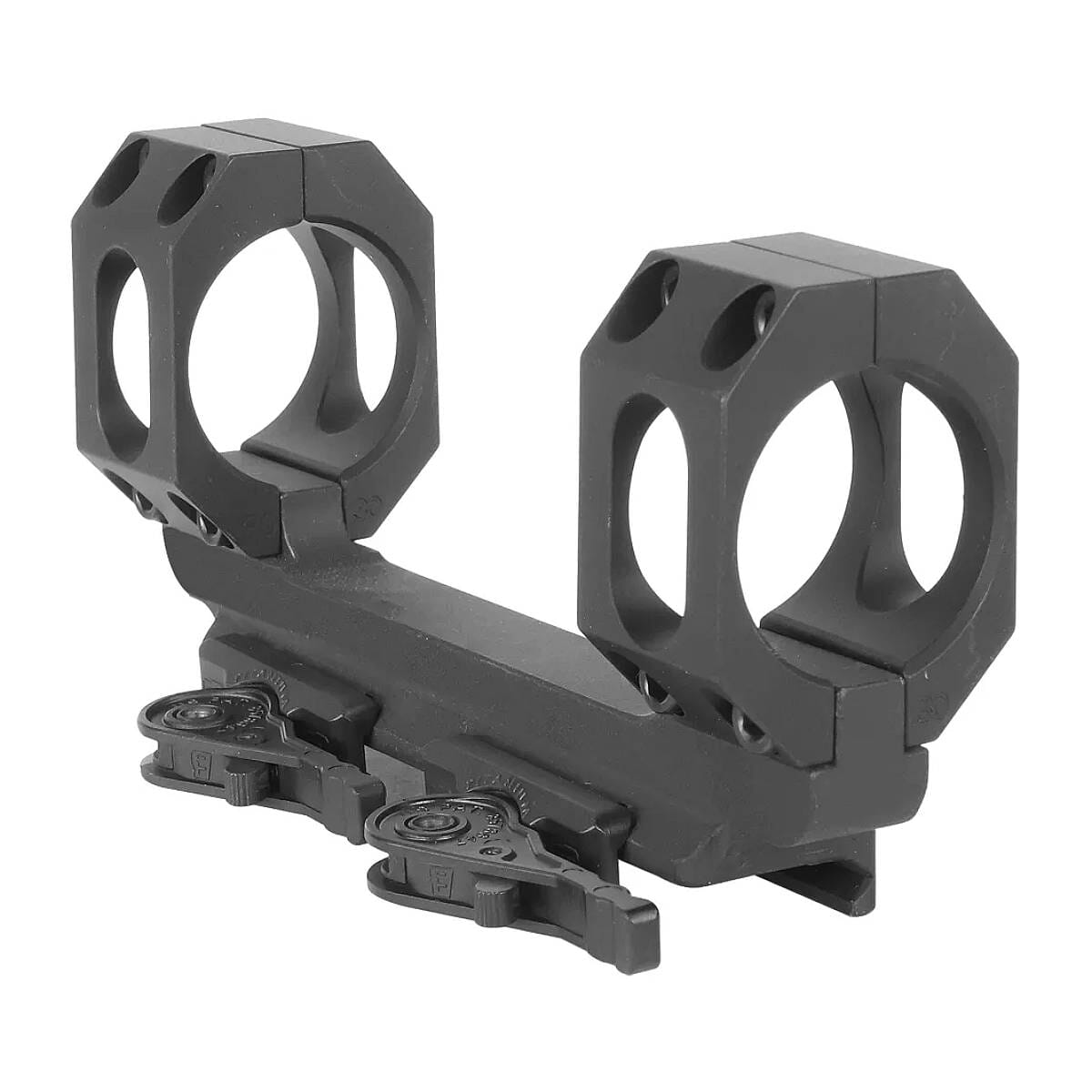 Shop ADM AD-RECON-SW 30mm 30MOA Dual QD Ti Wide Spaced Scope Mount w ...