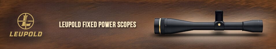 Leupold Fixed Power Scopes - Scopelist.com