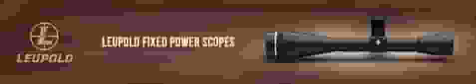 Leupold Fixed Power Scopes - Scopelist.com