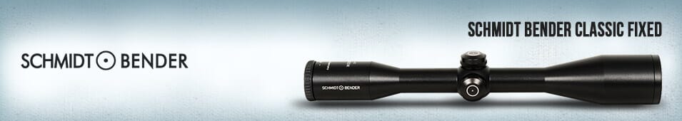 Schmidt & Bender Classic Fixed Power Riflescopes on Sale! Best Deals ...