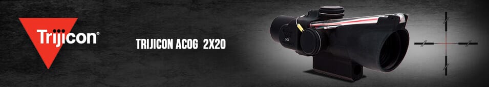 Trijicon 2x20 ACOG Rifle Scopes - Free Shipping! - Scopelist.com