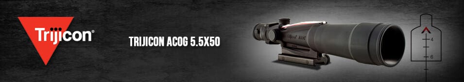 Trijicon ACOG 5x50 Scope on Sale - Free Shipping & No TAX! - Scopelist.com