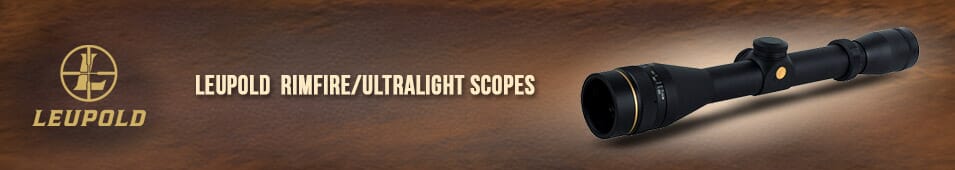 Leupold Rimfire/Ultralight Scopes on Sale - Scopelist.com