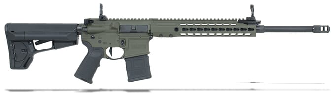 Barrett REC7 5.56 NATO Rifle GEN II DMR 18in bbl flat OD green receiver ...