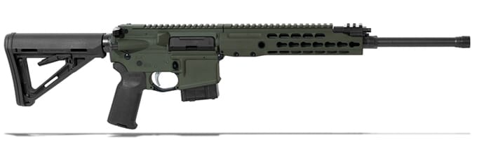 Barrett REC7 6.8 SPC Rifle GEN II green Receiver 16in Flyweight Barrel ...