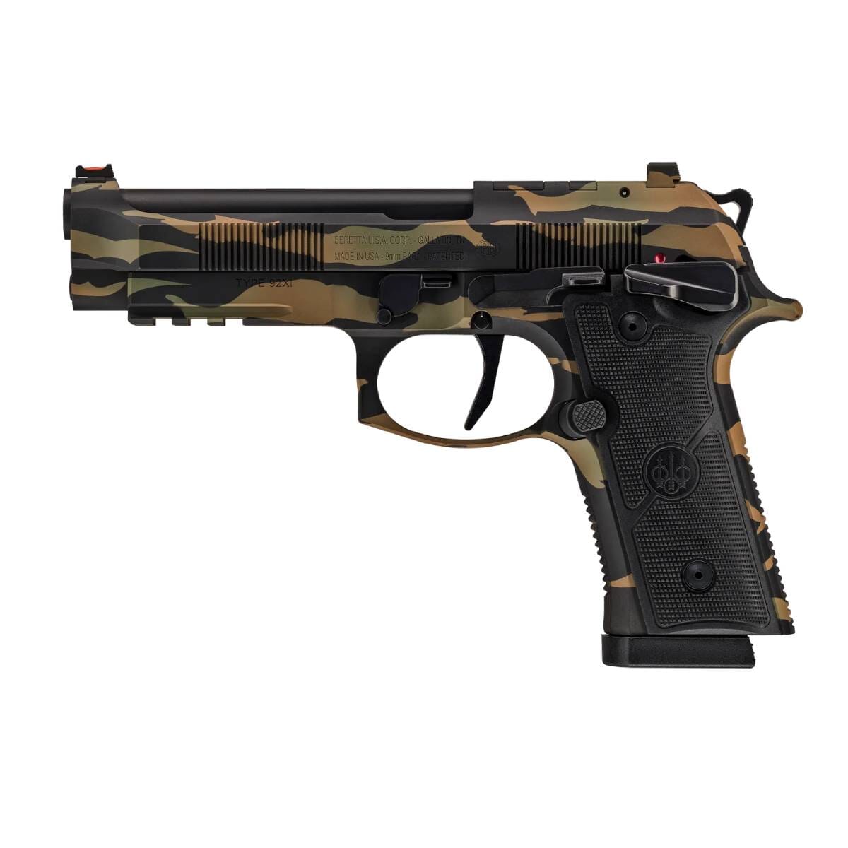 Beretta 92XI SAO 9mm 4.7" Bbl Vietnam Tiger Stripe Camo Full Size ...
