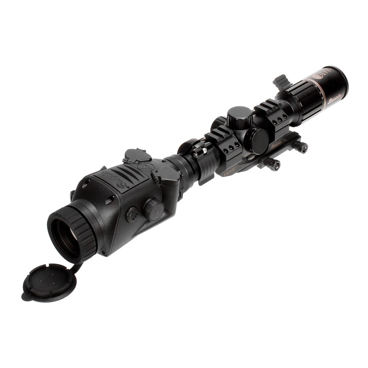 Burris RT6 1-6x24mm Illum Ballistic AR Riflescope & C35 V2 Thermal Clip ...