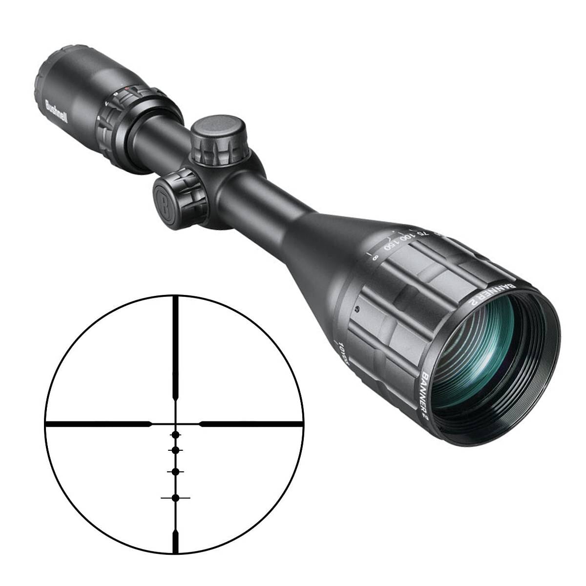 Shop Bushnell Banner 2 6-18x50mm DOA QBR Riflescope RB6185BS11 ...