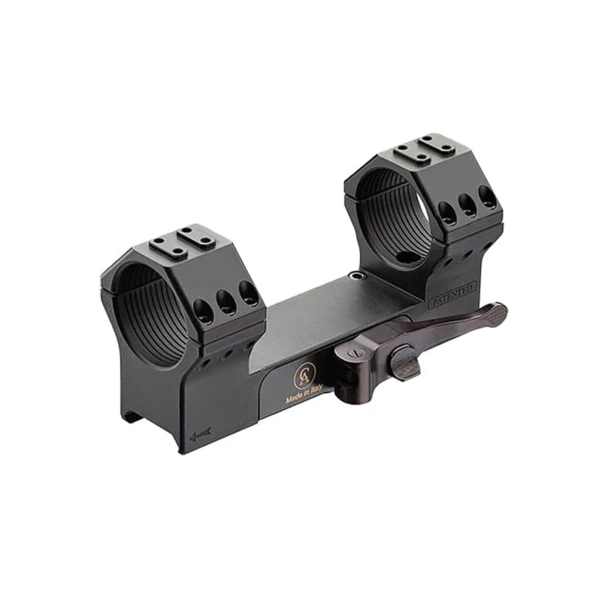 Contessa Simple Black Tactical QD Monolithic 20MOA 30mm Mount w/Level ...