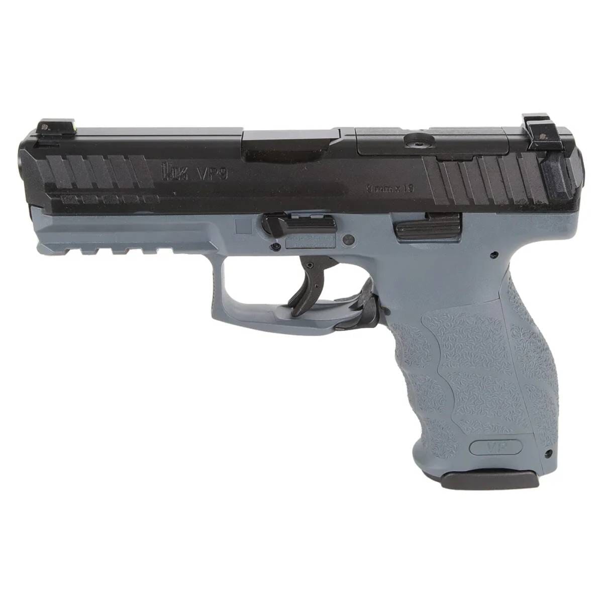 HK VP9 9mm 4.09" Bbl Optics Ready Grey Pistol w/(3) 17rd Mags & Night ...