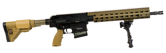 HK MR 762 Long Range Package. Rifle only with 200 rds through it. Very ...