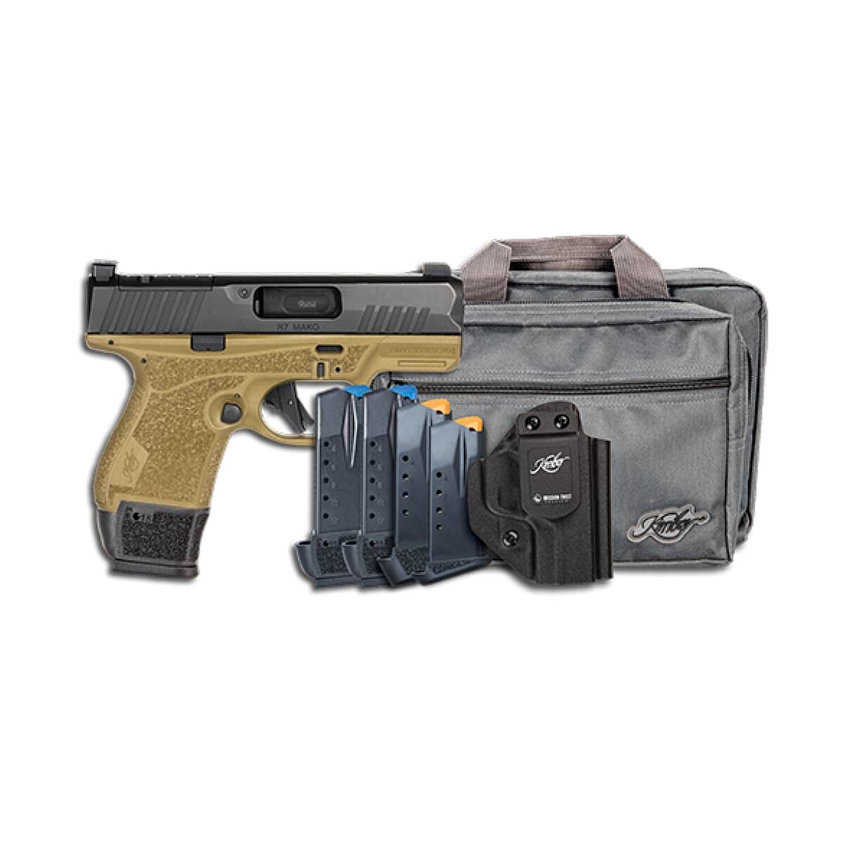 Kimber R7 Mako 9mm Bbl Optics Ready FDE Pistol w/Mission First Tactical ...