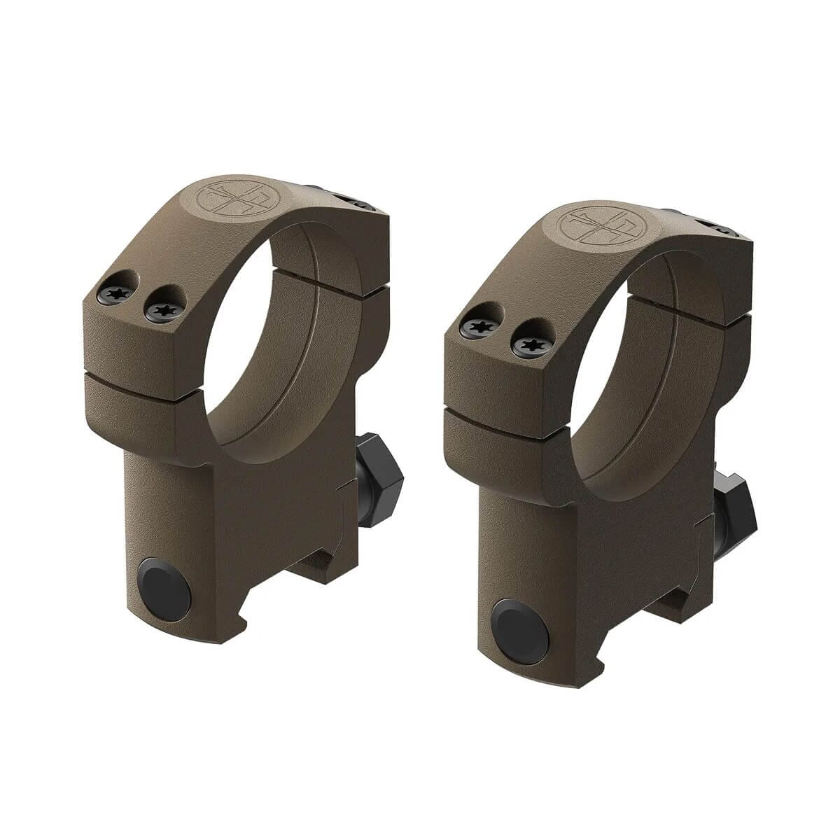 Leupold Mark 4 35mm Super High Aluminum FDE Scope Rings 185238 For Sale ...