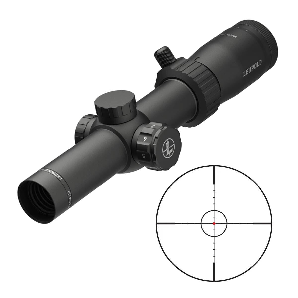 Leupold Mark 3HD 1.5-4x20 Illuminated FireDot SPR Riflescope 180662 For ...
