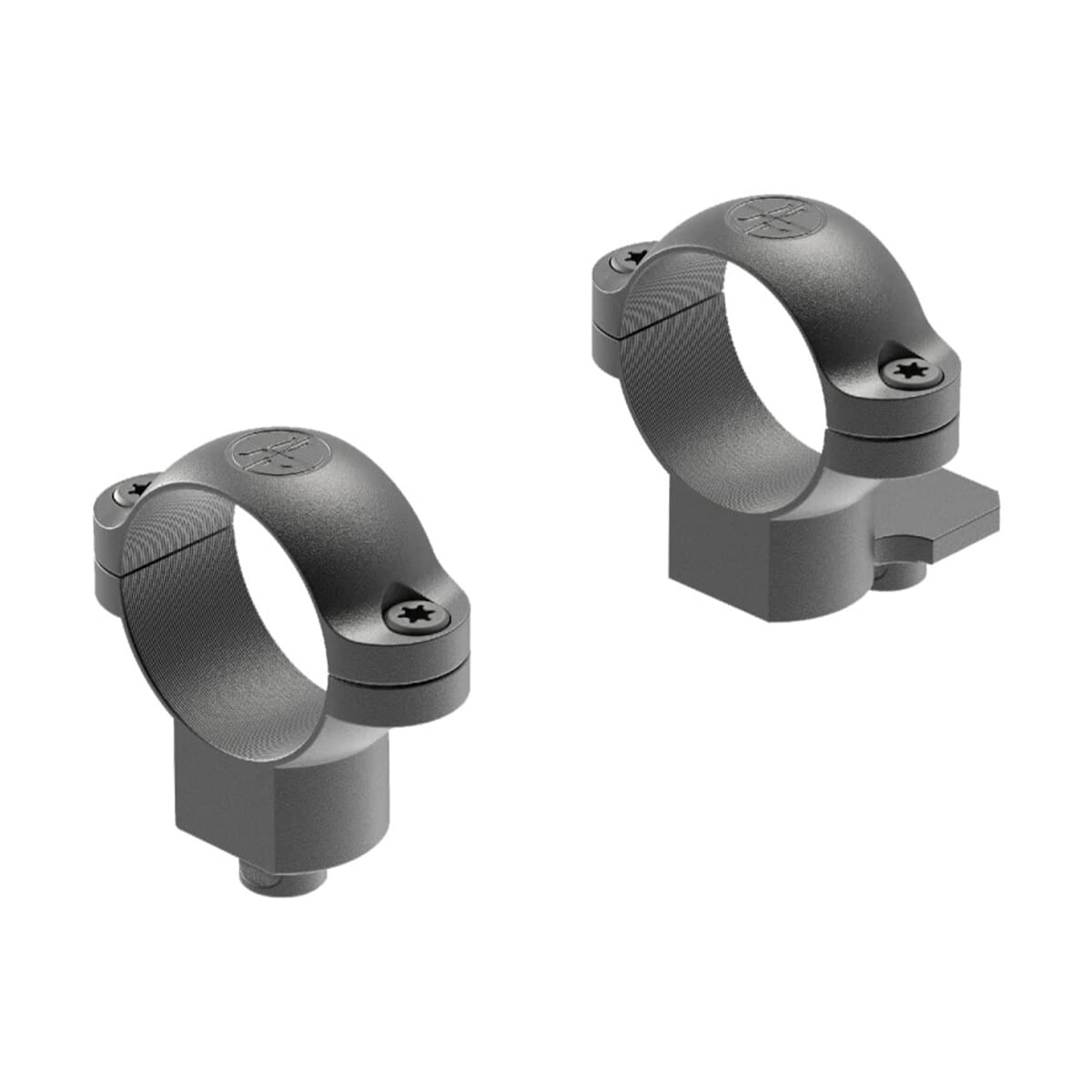 Leupold QR 1" High Ext Matte Steel Quick-Release Scope Rings 49981 for ...