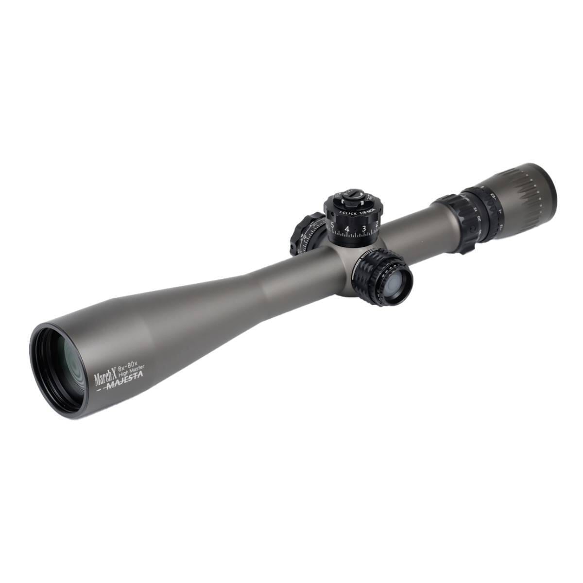 March X Tactical "High Master" 8-80x56mm SFP MTR-WFD Reticle 1/8MOA ...