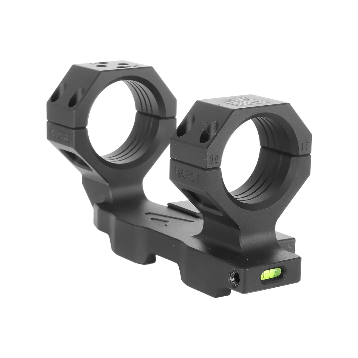 March Shorty Scope Mount w/Double Diameter 33/30mm Rings - Fits ...