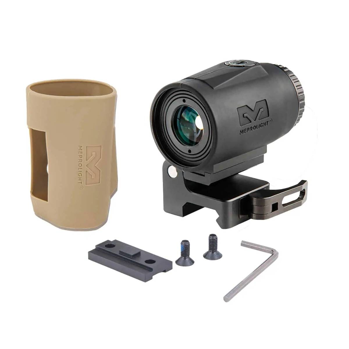 Meprolight MMX3 3x Micro Magnifier w/Quick-Flip Mount 8016000100 For ...