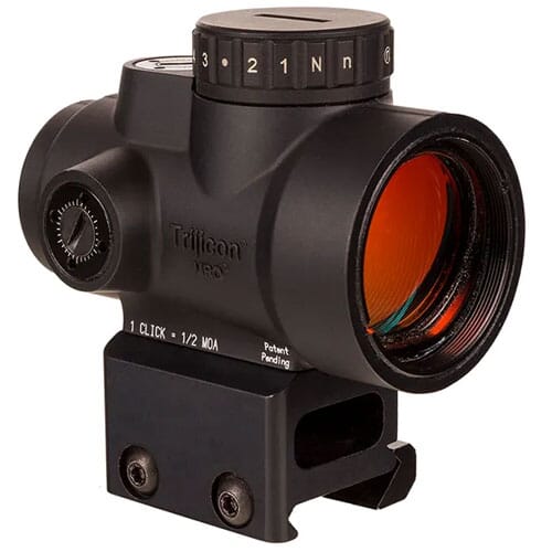Trijicon 1x25 MRO HD 68 MOA Reticle w/ 2.0 MOA Dot Full Co-Witness ...