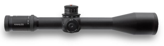 Kahles K 6-24x56 illuminated Mil Dot 4 Reticle w/ CW Tactical Turrets ...