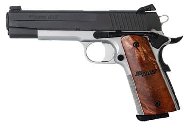 Sig 1911 .45 ACP Black Two Tone 1911-45-TTT On Sale - Scopelist.com