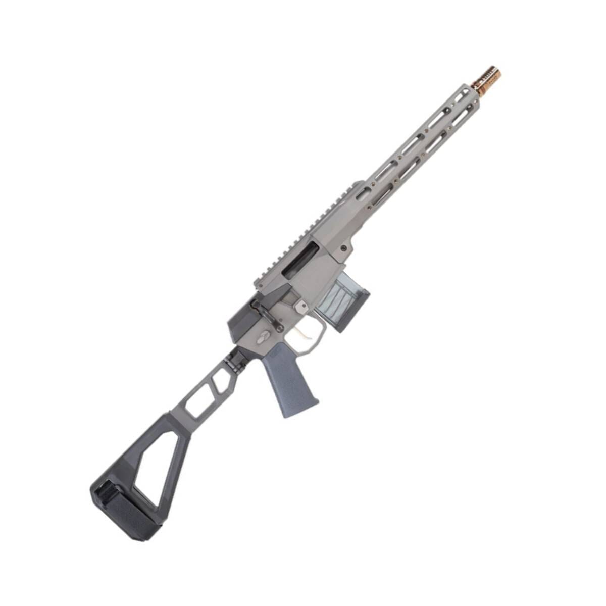 Q, LLC. mini Fix 5.56 NATO 12" 1:7" Gray Pistol w/Brace MINIFIX-556 ...