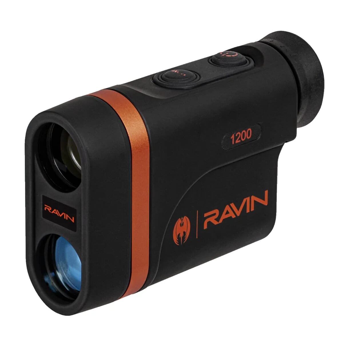 Ravin R151 1200 Yard Black Laser Rangefinder w/ Carrying Case, Lanyard ...