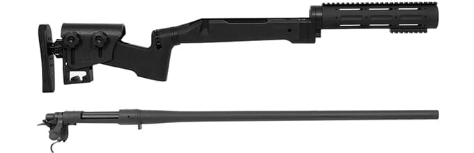 Remington 700P 5R 300 Win Mag with Sisk STAR AR Stock| - SCOPELIST.com