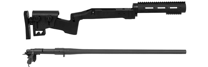 Remington 700P 5R 308 Win with Sisk STAR AR Stock| - Scopelist.com