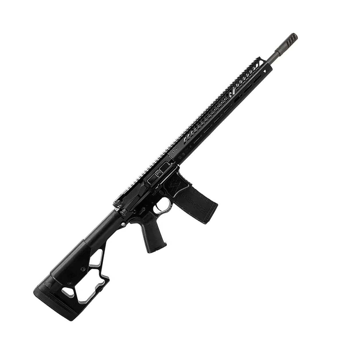 Seekins Precision DMR .223 Wylde 18" 1:8" 1/2"x28 TPI Bbl Black Rifle 0011300097-BLK For Sale ...