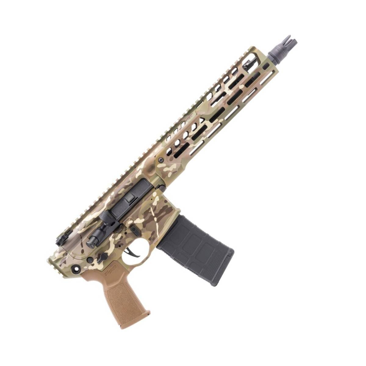 Sig Sauer MCX Custom Works 5.56x45mm NATO 11.5" Bbl Multicam Pistol w ...