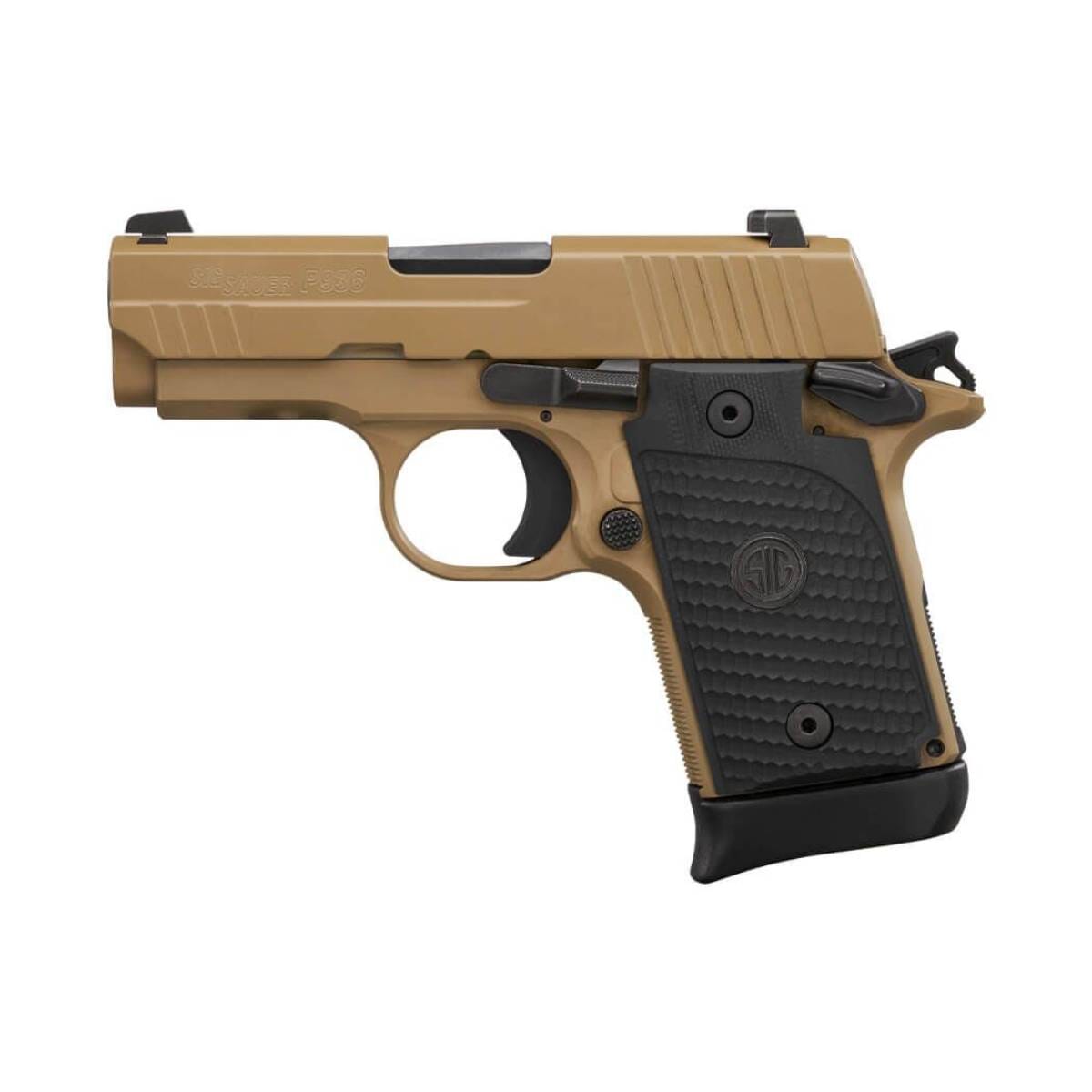Sig Sauer P938 Emperor Scorpion 9mm 3" Bbl Ambi Two-Tone Micro-Compact ...