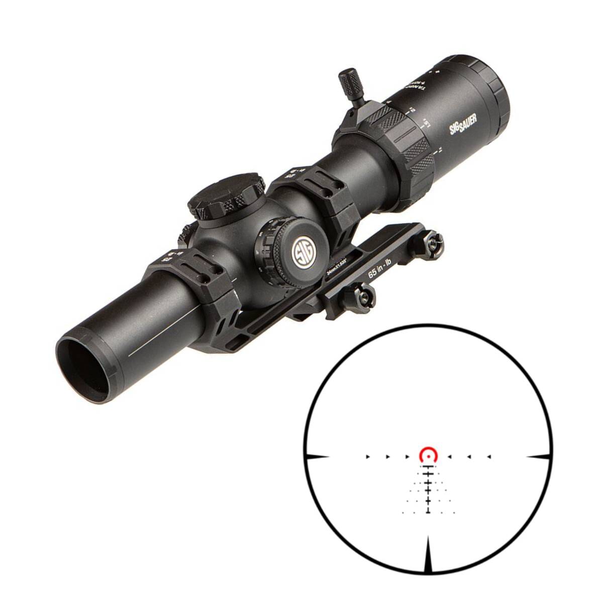 Sig Sauer TANGO MSR 1-10x28mm Illum MSR BDC10 SFP Black Riflescope w ...
