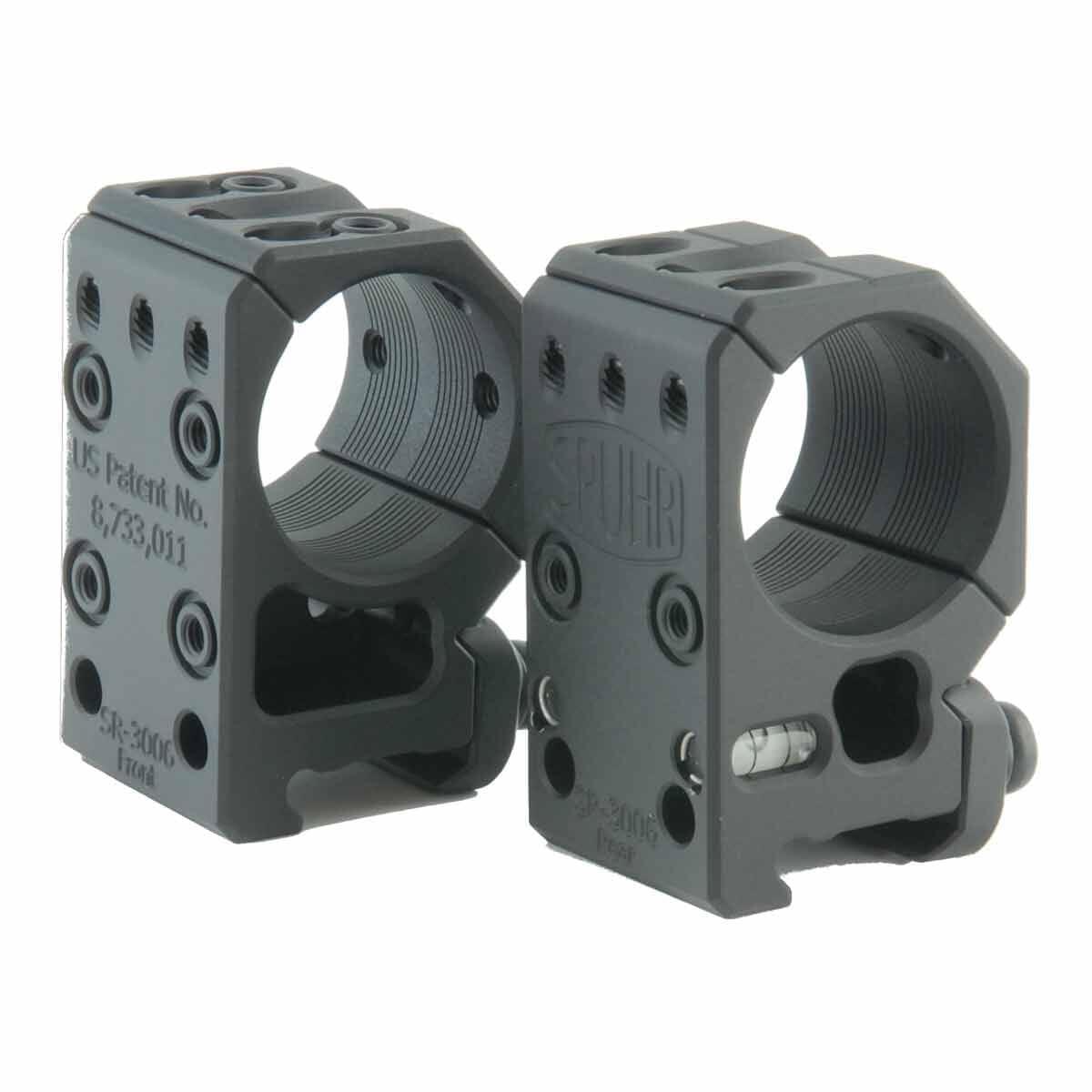 Shop Spuhr Separate 30mm 0 MOA 1.35" Scope Rings w/Leveling Kit SR-3006 ...