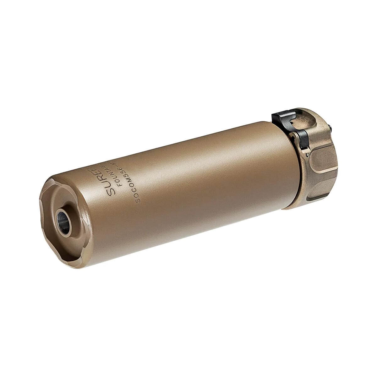SureFire SOCOM556 MINI2 Gen II 5.56 Dark Earth Suppressor w/ Fast ...