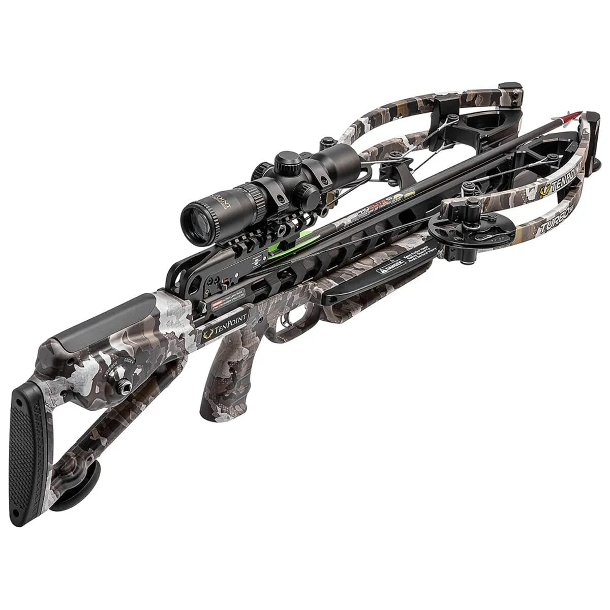 TenPoint Turbo S1 Crossbow w/ACUslide & RangeMaster Pro Scope Vektra ...