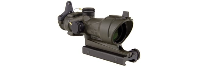 Trijicon TA01 ACOG® 4x32 Tritium Only, Center Illuminated Amber ...