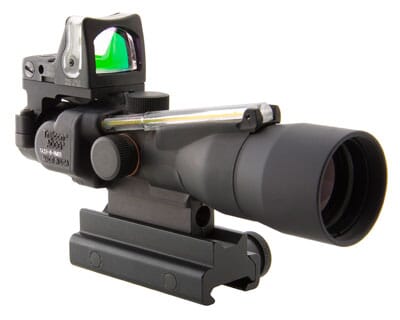 Trijicon ACOG® 3x30 Dual Illuminated Amber Chevron .223 Ballistic ...