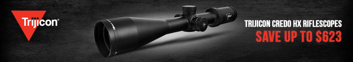 NEW Trijicon Credo HX Hunting Riflescopes for Sale - SCOPELIST.com