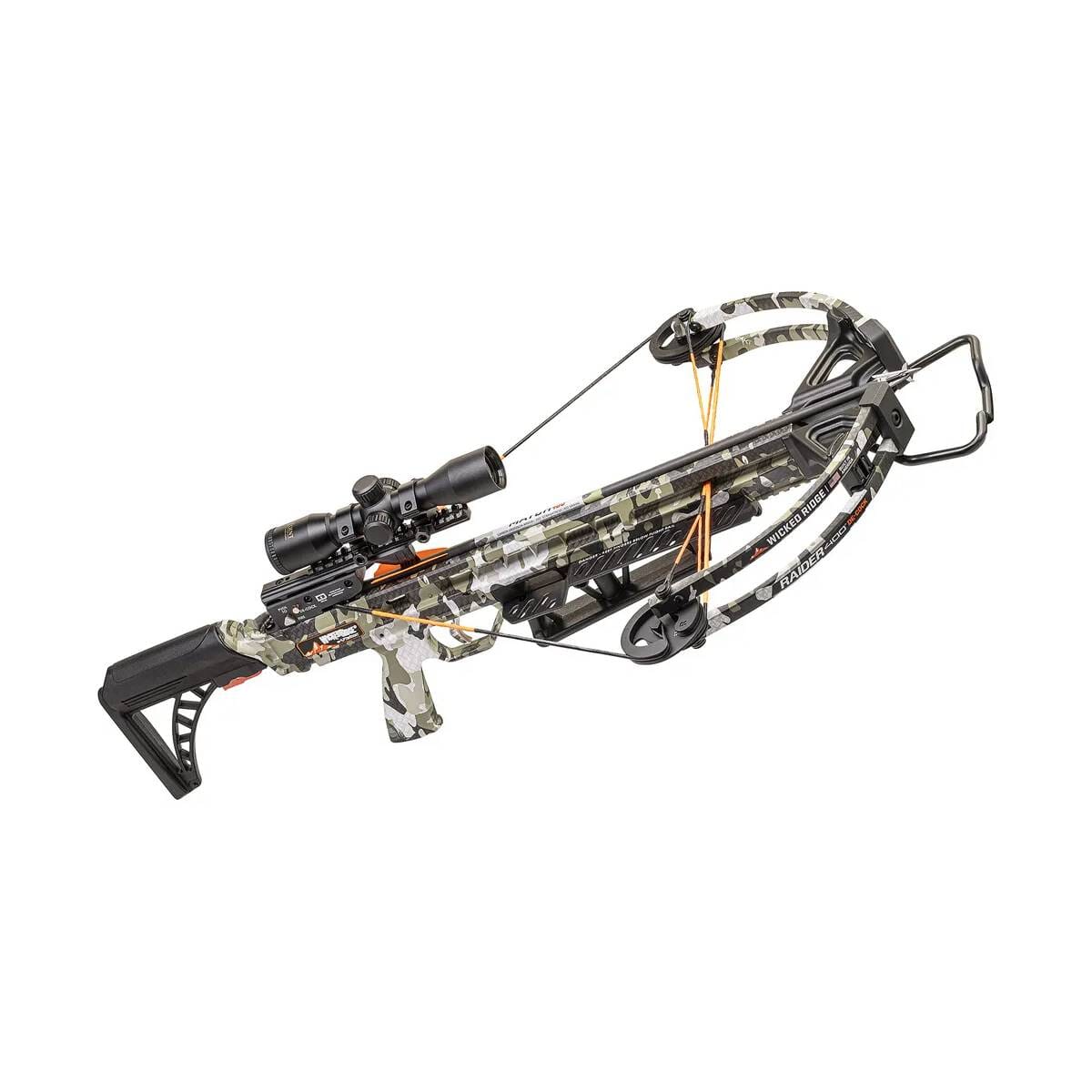 Shop Wicked Ridge Raider 400 De-Cock Peak XT Crossbow w/Rope-Sled ...